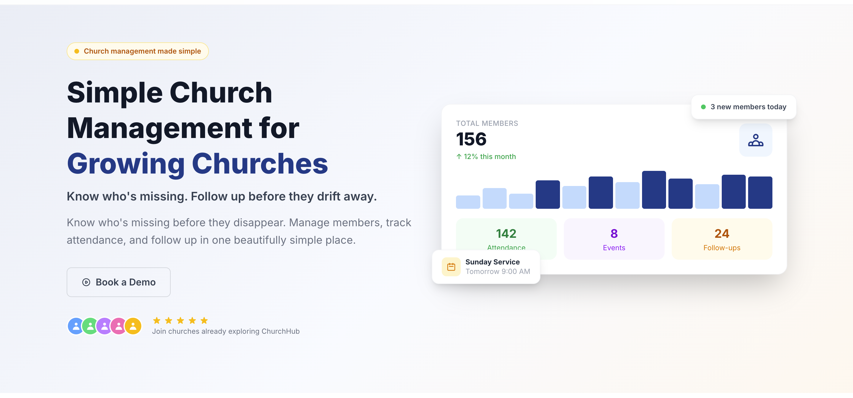 ChurchHub | Simple Church Management for Growing Churches